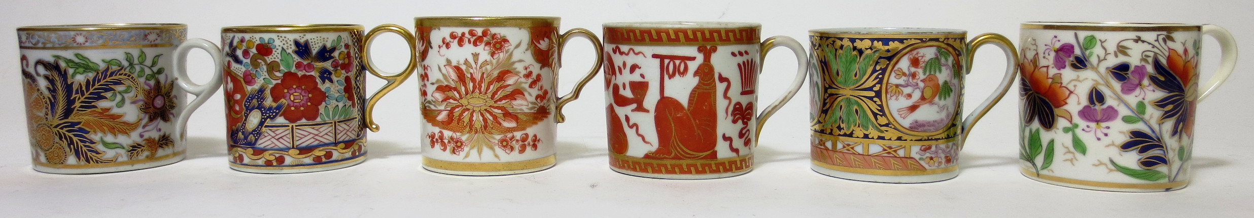 Bonhams : A collection of English coffee cans Late 18th/early 19th century