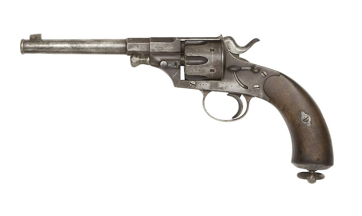 Bonhams : A German 10.4MM Centre-Fire 1870 Model Six-Shot Military Revolver