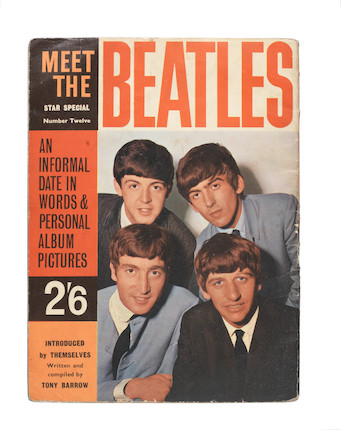 Bonhams : The Beatles An autographed copy of the magazine 'Meet The ...