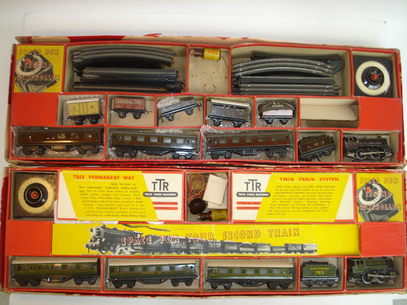 Bonhams : Three Trix Twin Express Passenger train sets 3