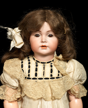 Bonhams : A rare Simon & Halbig 120 bisque head character doll