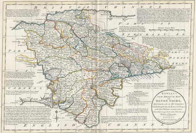 Bonhams : BOWLES (CARINGTON) Bowles's New Medium English Atlas; or ...