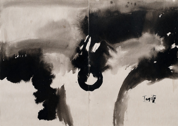 Bonhams : Tang Haiwen (Chinese, 1929-1991) Untitled Composition ...
