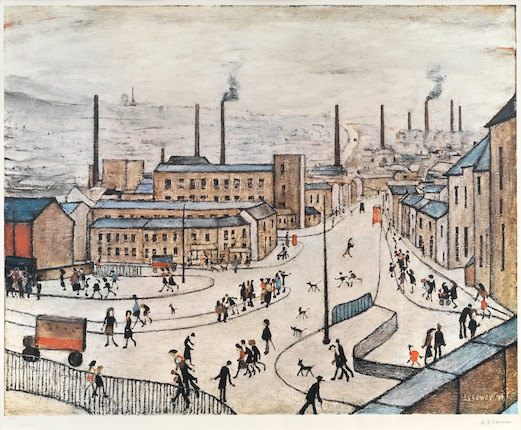 Bonhams : Laurence Stephen Lowry R.A. (British, 1887-1976) Huddersfield ...