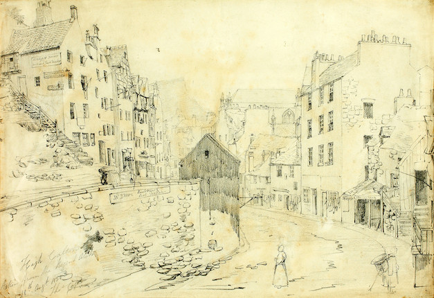 Bonhams : Thomas Watt Cafe (British, 1856-1925) Arthur's Seat ...