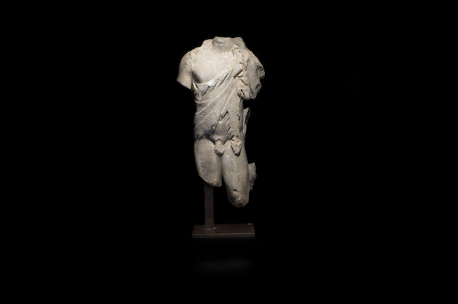 Bonhams : A Roman marble torso of Dionysus