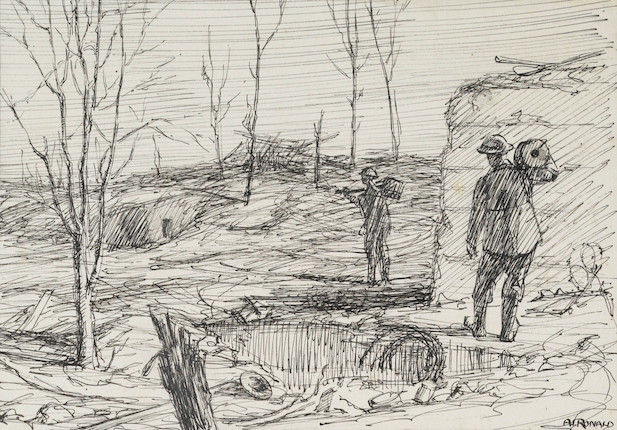 Bonhams : Alan Ian Ronald, RSW (British, 1899-1967) An album of twenty ...