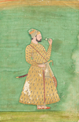 Bonhams : A nobleman, Muhammad Taqi Khan Bahadur, armed with a sword ...
