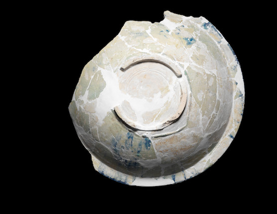 Bonhams : An important fragmentary lustre pottery Dish Syria, probably ...