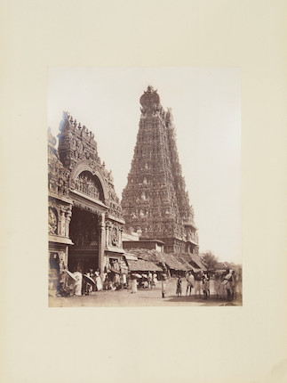 Bonhams : NICHOLAS & COMPANY Album of 43 views in Tamil Nadu and ...