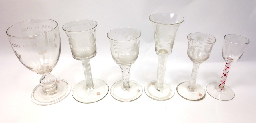 Bonhams Six 20th Century Glasses