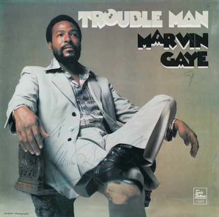 Bonhams : Marvin Gaye An autographed copy of the soundtrack album ...