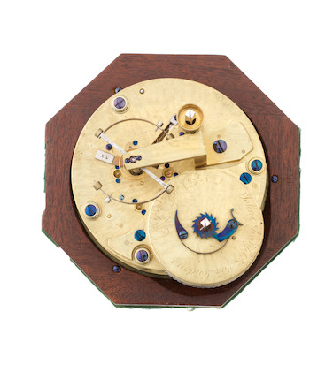 Bonhams : A rare late 18th century mahogany one day marine chronometer ...
