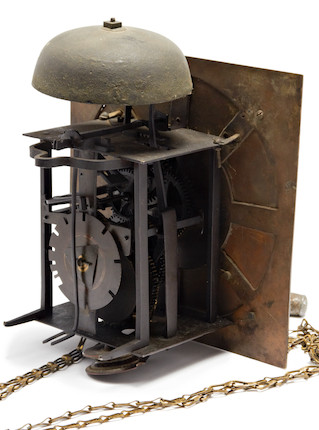 Bonhams : A mid-18th century thirty-hour 'Quaker hook-and-spike' wall ...