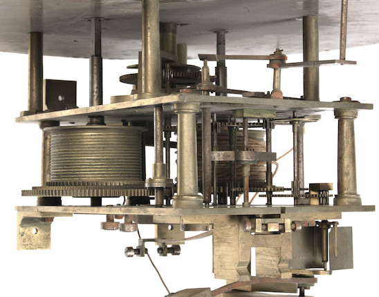 Bonhams : A large and impressive mid 19th century wainscot oak striking ...