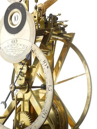 Bonhams : A unique and highly complex early 19th century weight driven ...
