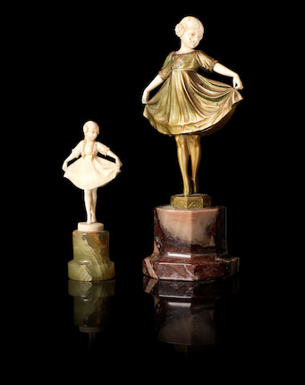 Bonhams : Ferdinand Preiss (German, 1892-1943) An Art Deco Carved Ivory ...