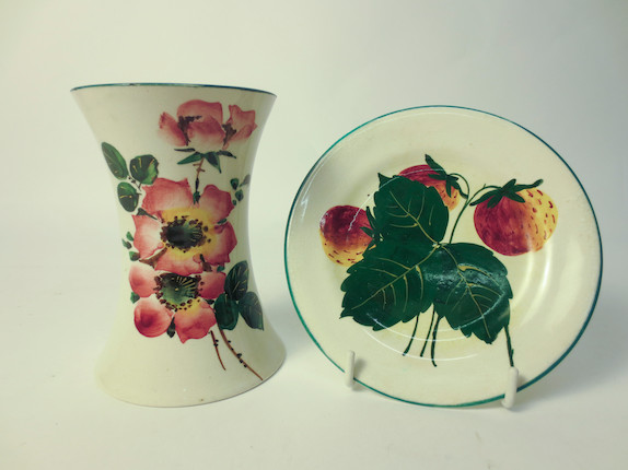 Bonhams A Collection Of Fruit Decorated Wemyss Pottery