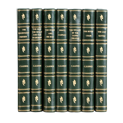 Bonhams : LEWIS (C.S.) The Complete 'Chronicles of Narnia' series ...