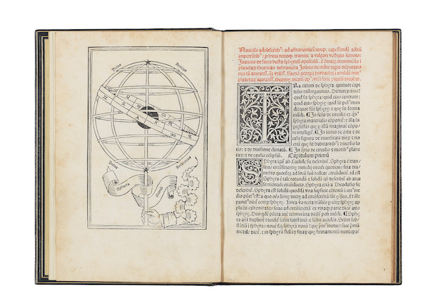 Bonhams : SACROBOSCO (JOHANNES) Sphaera mundi Regiomontanus ...