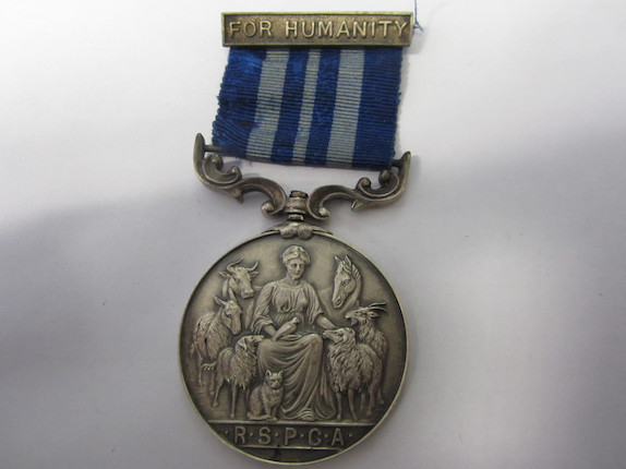 Bonhams : R.S.P.C.A. Life Saving Medal,