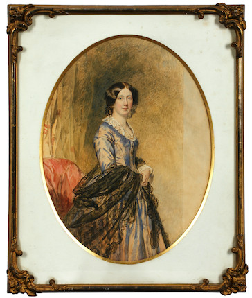 Bonhams : Henry Edridge (British, 1769-1821) Portrait of Sir Foster and ...