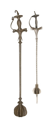 Bonhams : An Indian Mace (Gurz) With Hilt Of Firangi Form