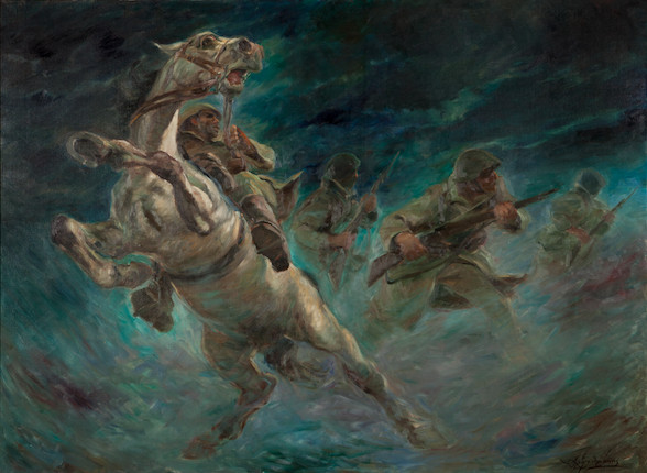 Bonhams : Alexandros Alexandrakis (Greek, 1913-1968) Suddenly in the ...