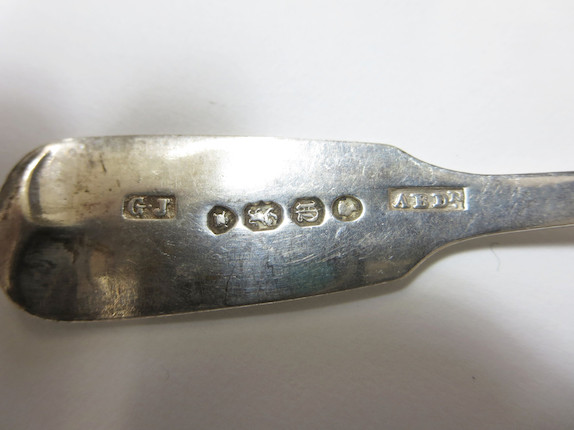 Bonhams : Aberdeen; A William Iv and Victorian silver part canteen by ...