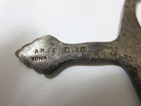 Bonhams : Iona, four silver items by Alexander Ritchie, variously ...