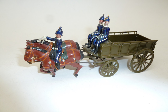 Bonhams : Britains horse drawn army wagons 9