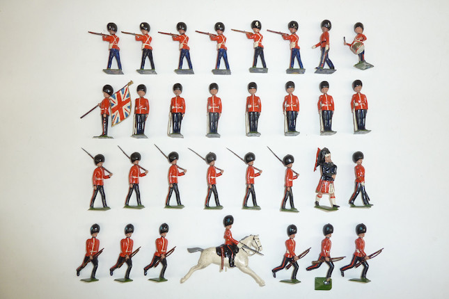 Bonhams : Britains set 102, The Foot Guards of the British Army 31
