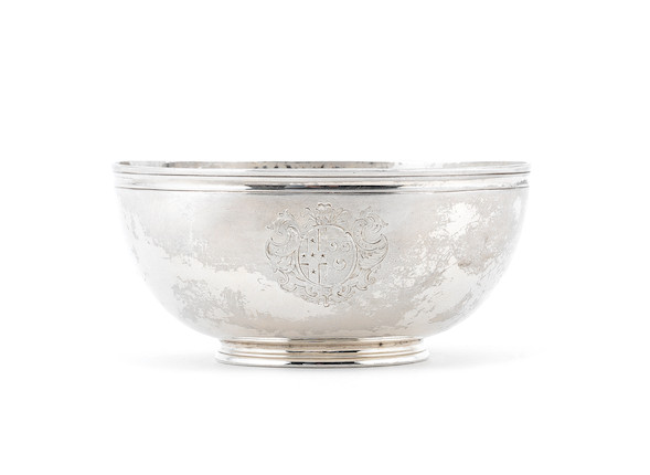 Bonhams : A George II silver bowl by George Wickes, London 1735