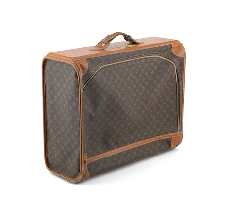 Bonhams : LOUIS VUITTON A soft-sided monogrammed suitcase Circa 1970s