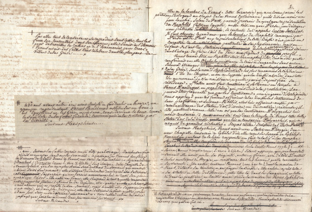 Bonhams : LENOIR (ALEXANDRE) Autograph manuscript in French by ...
