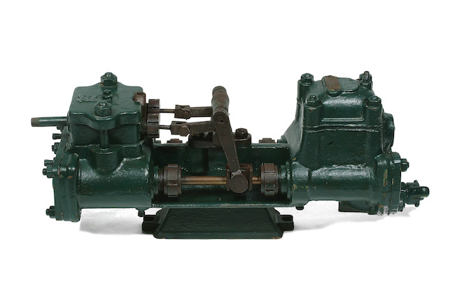 Bonhams : A Twin cylinder horizontal duplex engine room auxiliary feed pump
