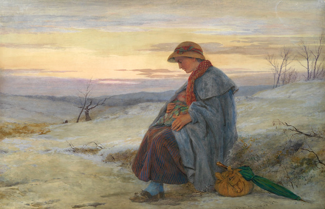 Bonhams : John Absolon (British, 1815-1895) Mrs Bagnet from Bleak House