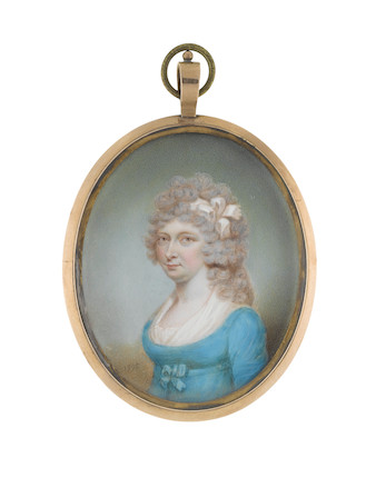 Bonhams : Sampson Towgood Roch(e) (Irish, 1759-1847) A pair of portrait ...