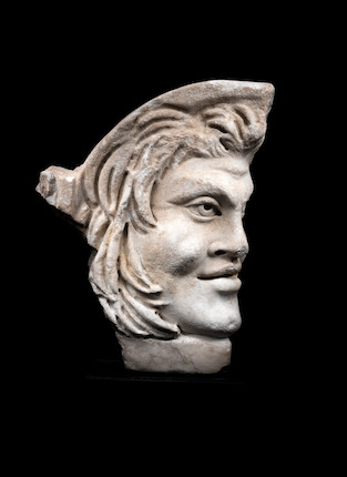 Bonhams : A Roman marble acroterion