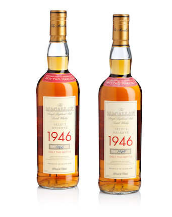 Bonhams : The Macallan Select Reserve-52 year old-1946