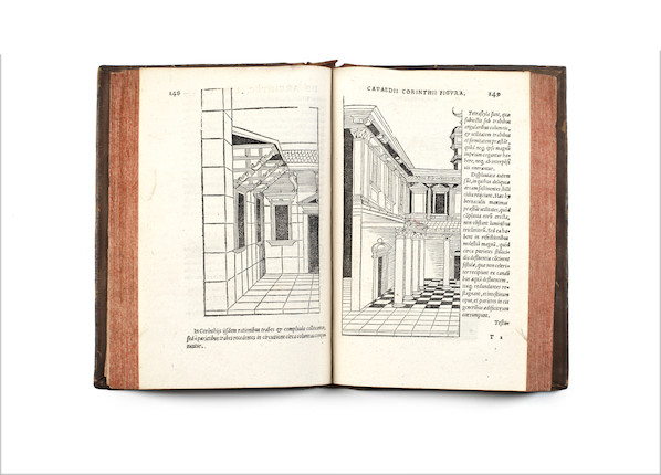Bonhams : VITRUVIUS POLLIO (MARCUS) De architectura libri decem... nunc ...