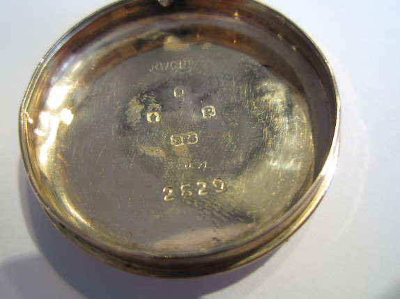 Bonhams : Rolex. A 9k gold manual wind wristwatch Case No.2829 ...