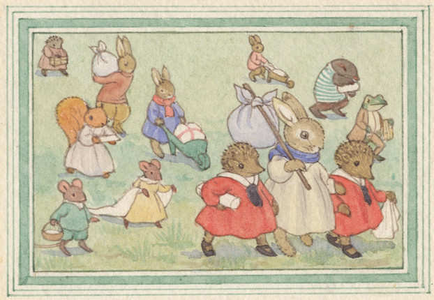 Bonhams : TEMPEST (MARGARET) Fine original watercolour illustration ...