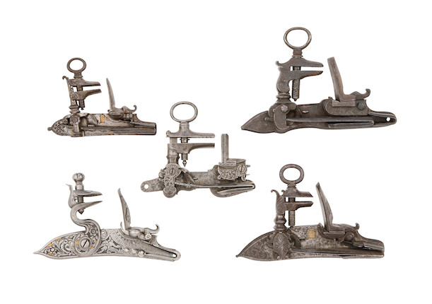 Bonhams : Three Spanish Miquelet-Lock Mechanisms