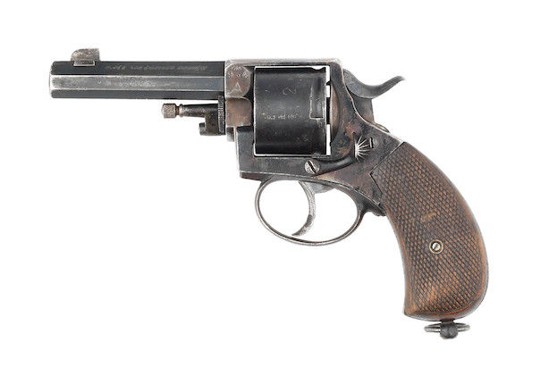 Bonhams : A 9.4mm(Dutch) revolver by Hes Van Zweeden, no. 99 In a ...