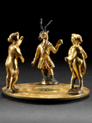 Bonhams : An exceptionally fine and rare early 17th century gilt brass ...