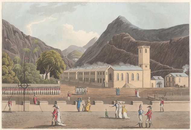 Bonhams : SAINT HELENA BELLASIS (GEORGE HUTCHINS) Views of Saint Helena ...