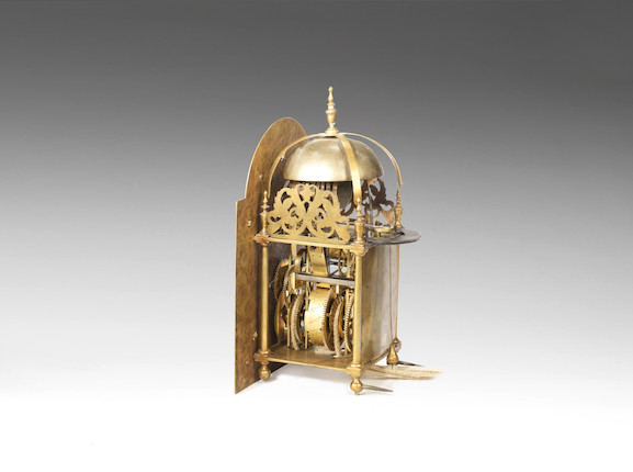 Bonhams : A rare mid 18th century Turkish market lantern clock with a ...
