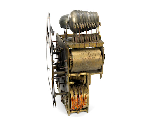 Bonhams : A George III automaton quarter striking and musical bracket ...