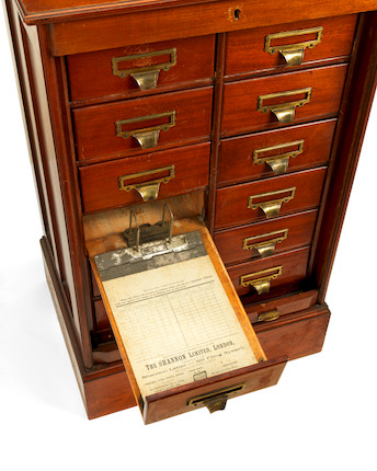 Bonhams : An Anglo-American late 19th/early 20th century mahogany ...